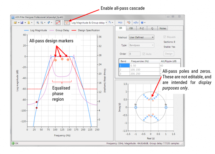 Linear phase IIR filters – analysis and design - ASN Home